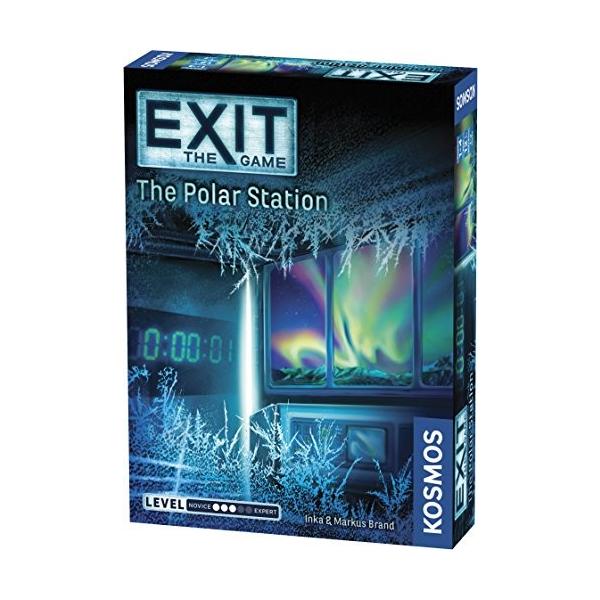 ボードゲーム 英語 アメリカ 海外ゲーム 692865 The Polar Station | Exit: The Game - A Kosmos Game | Family-Friendly, Card-Based at-Home Esc...