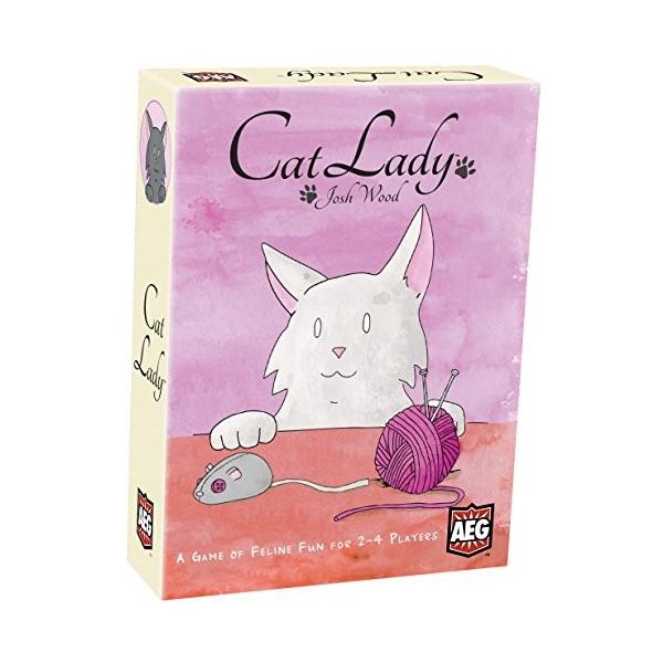 ボードゲーム 英語 アメリカ 海外ゲーム ALD05885 AEG Cat Lady Board Game | Collect Toys and Rescue Cats | Family Card Drafting Game for 2-4...