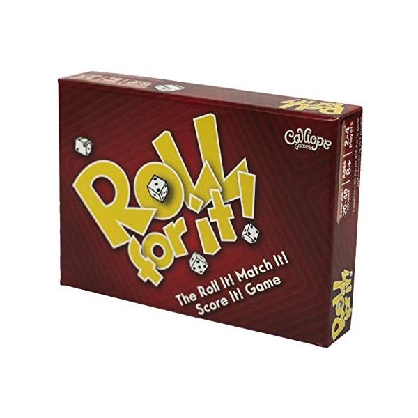 ボードゲーム 英語 アメリカ 海外ゲーム CLP123CFN Calliope Roll for It! ? Fast Dice Rolling Game of Luck &amp; Strategy for 2?4 Players Age...