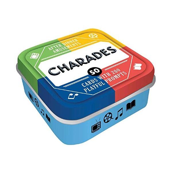 ボードゲーム 英語 アメリカ 海外ゲーム 9781452167466 After Dinner Amusements: Charades: 50 Cards with 200 Playful Prompts (Charades Game f...