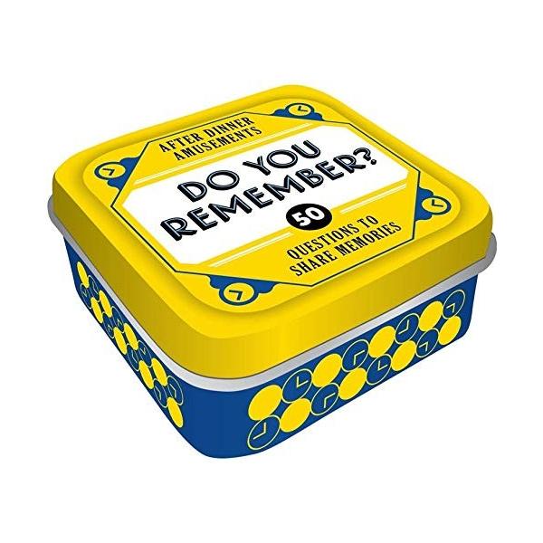 ボードゲーム 英語 アメリカ 海外ゲーム 9781452164892 After Dinner Amusements: Do You Remember? 50 Questions to Share Memories (Conversatio...