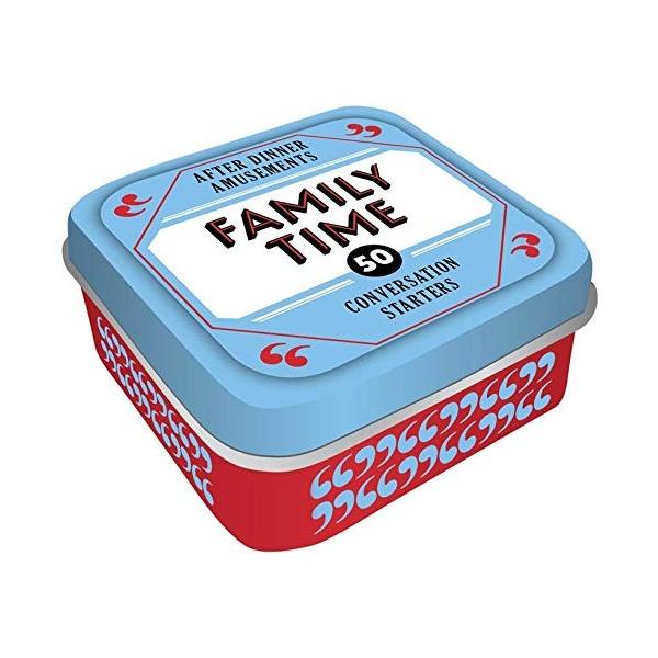 ボードゲーム 英語 アメリカ 海外ゲーム 9781452164885 After Dinner Amusements: Family Time: 50 Conversation Starters (Conversation Card Gam...