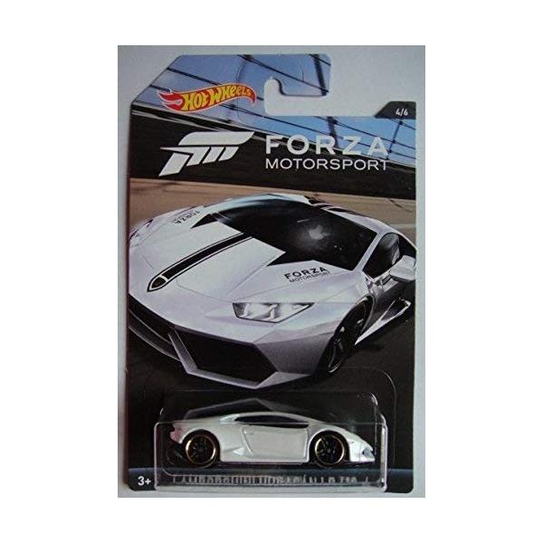 ホットウィール Hot Wheels FORZA モータースポーツ ランボルギーニ・ウラカン LP 610-4 4/6 ホワイト Lamborghini ビークル ミニカーホットウィール マテル ミニカー ホットウイール LH610-4M0...