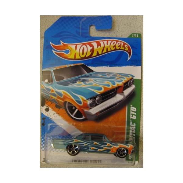ホットウィール Hot Wheels '64ポンティアック GTO とレジャーハント 7/15 Pontiac ビークル ミニカーホットウィール マテル ミニカー ホットウイール FBA_T9727 Hotwheels 2011 Treas...