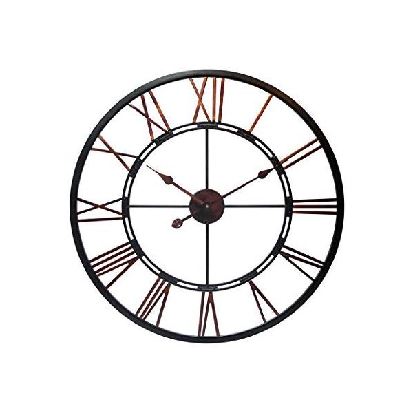 壁掛け時計 インテリア インテリア 海外モデル アメリカ 輸入物 14504-AMZ Infinity Instruments Fusion 28-Inch Oversized Decorative Roman Numerals Quart...