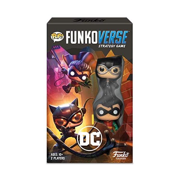 ボードゲーム 英語 アメリカ 海外ゲーム 42646 Funkoverse: DC Comics 101 2-Pack Board Game海外限定品を迅速輸入！5〜15営業日にて発送します。商品名（自動翻訳）：ファンコ・ヴァースの戦略ボー...