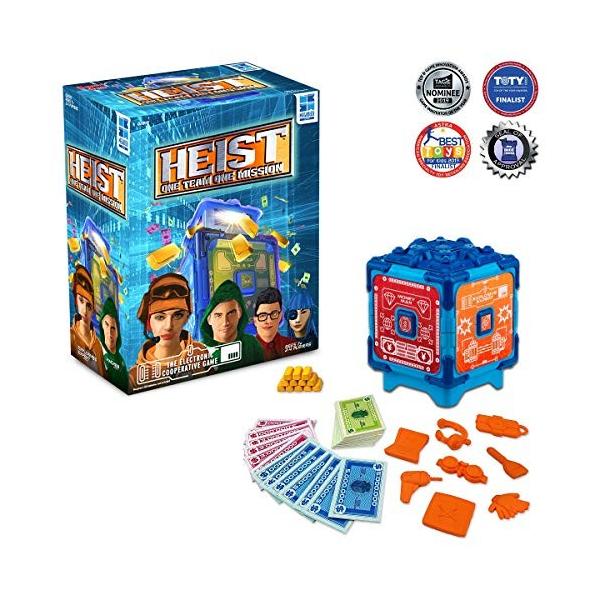 ボードゲーム 英語 アメリカ 海外ゲーム 02045 Megableu USA, Heist, A High-Stakes Strategy Game for 2 to 4 Players, Ages 7 and Up, with 5 Pr...
