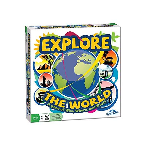ボードゲーム 英語 アメリカ 海外ゲーム COBBLE HILL Outset Media - Explore the World - Test Your Knowledge and Learn Interesting Facts from...