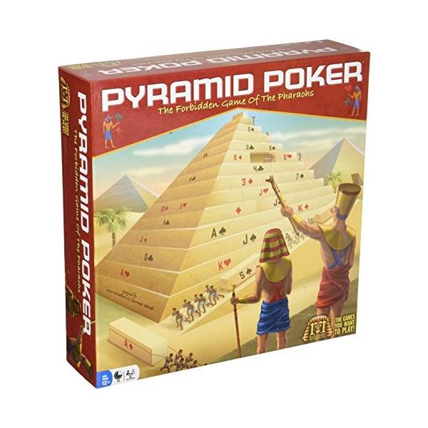 ボードゲーム 英語 アメリカ 海外ゲーム 940 R&amp;R Games Pyramid Poker Board Game, Quick, Engaging Board Games for Family Night, Perfect f...