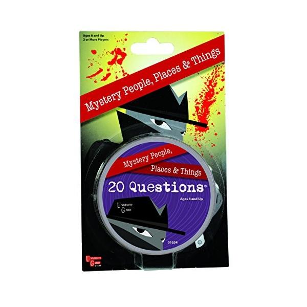 ボードゲーム 英語 アメリカ 海外ゲーム 1407 University Games Mystery, Mind &amp; Logic - 20 Questions, 1407海外限定品を迅速輸入！5〜15営業日にて発送します。商品名（自...