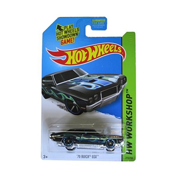 ホットウィール マテル ミニカー ホットウイール  Hot Wheels 2014 Hw Workshop '70 Buick GSX - Black [Ships in a Box!]海外限定品を迅速輸入！5〜15営業日にて発送します。商...