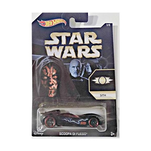 ホットウィール マテル ミニカー ホットウイール  Hot Wheels, Star Wars, Exclusive Sith (Darth Maul) Scoopa Di Fuego Die-Cast Car 2/8海外限定品を迅速輸入！...