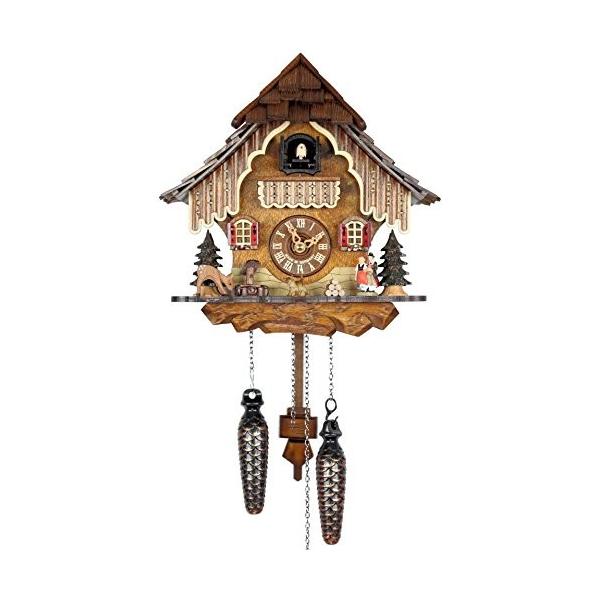 カッコー時計 インテリア 壁掛け時計 海外モデル アメリカ 輸入物 AH 21 QM HerrZeit by Adolf Herr Quartz Cuckoo Clock - in The Black Forest AH 21 QM海外限定...