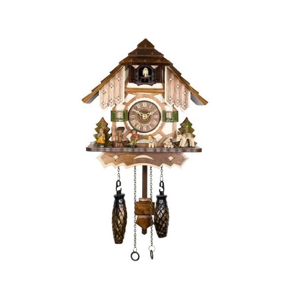 カッコー時計 インテリア 壁掛け時計 海外モデル アメリカ 輸入物 AH 20 QM HerrZeit by Adolf Herr Quartz Cuckoo Clock - The Half-timbered House AH 20 QM...