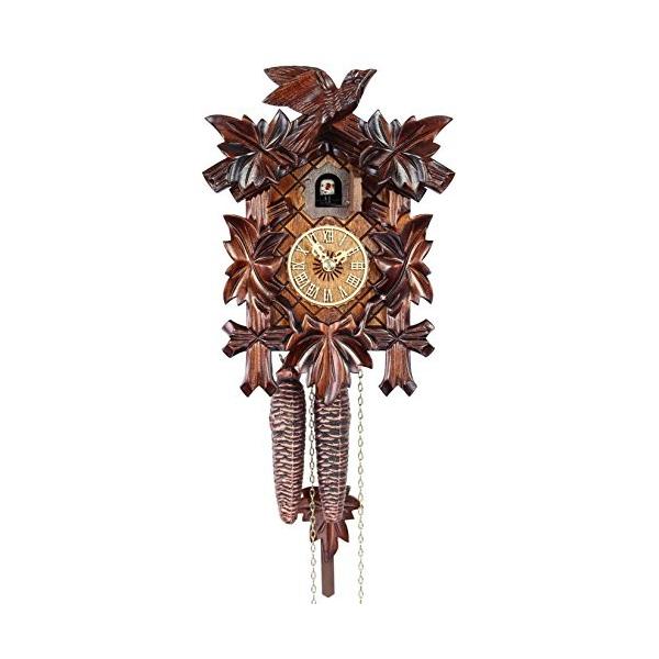 カッコー時計 インテリア 壁掛け時計 海外モデル アメリカ 輸入物 AH 80/1 HerrZeit by Adolf Herr Cuckoo Clock - The Traditional Vine Leaves AH 80/1海外限定品...