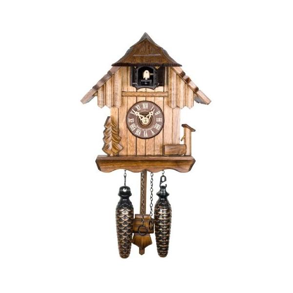 カッコー時計 インテリア 壁掛け時計 海外モデル アメリカ 輸入物 AH 22 QM HerrZeit by Adolf Herr Quartz Cuckoo Clock - The Log House AH 22 QM海外限定品を迅速輸入...