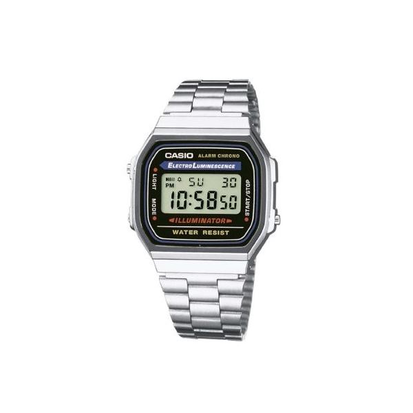 腕時計 カシオ レディース 逆輸入 日本 メイドインジャパン アメリカ アウトドアウォッチ特集 A168W-1 Casio A168WA-1 Mens Classic Digital Bracelet Watch海外限定品を迅速輸入！5〜1...