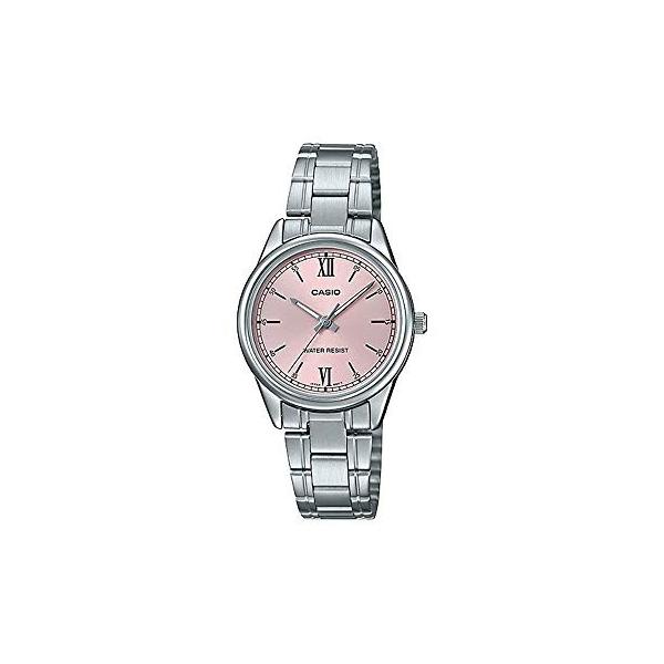 腕時計 カシオ レディース 逆輸入 日本 メイドインジャパン アメリカ アウトドアウォッチ特集 LTP-V005D-4B2UDF Casio LTP-V005D-4B2 Women's Standard Stainless Steel Pi...