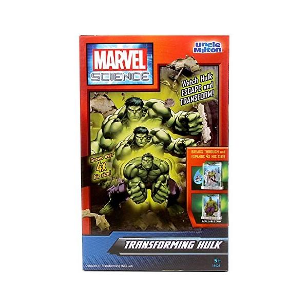 アンクルミルトン 知育玩具 科学 18023 Uncle Milton - Marvel Science - Transforming Hulk海外限定品を迅速輸入！5〜15営業日にて発送します。商品名（自動翻訳）：ミルトンおじさん - マ...