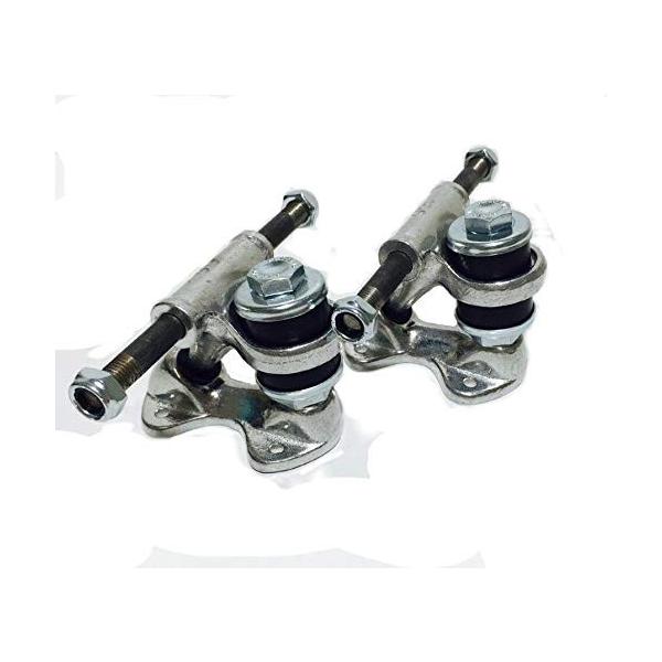 トラック スケボー スケートボード 海外モデル 直輸入  Sure-Grip Vintage Aluminum Skateboard Trucks | Hourglass Shaped Base Plates &amp; Smaller M...