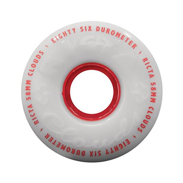 ウィール タイヤ スケボー スケートボード 海外モデル 直輸入 RIC-SKW-9106 Ricta 53mm Clouds Red 86a Skateboard Wheels海外限定品を迅速輸入！5〜15営業日にて発送します。商品名（自動...