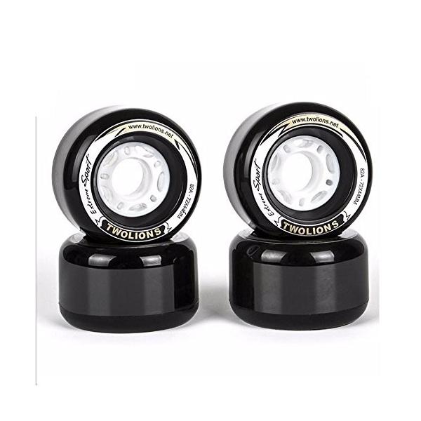 ウィール タイヤ スケボー スケートボード 海外モデル 直輸入 Twolions Twolions 82A PU 72mm x 44mm Drift Skates Replacement Wheels for Freeline Skates...