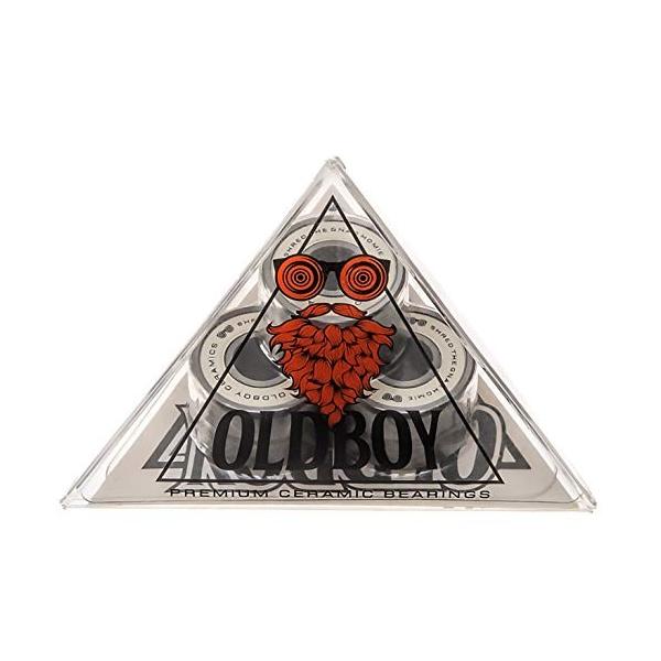 ベアリング スケボー スケートボード 海外モデル 直輸入 OBCZrO2UK Oldboy Ceramic Skateboard Bearings - Set of 8, Longboards, Inline Skates, Rollerb...