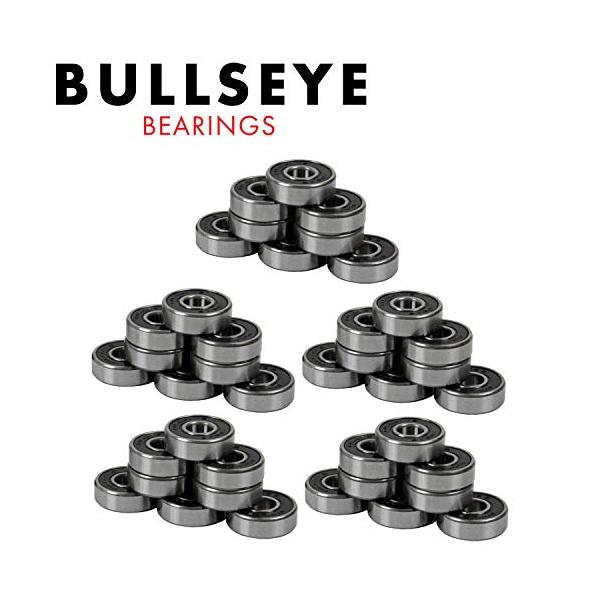 ベアリング スケボー スケートボード 海外モデル 直輸入  Bullseye Skateboard Bearings ABEC 5 Rated - 40 Chrome Serviceable Ball Bearings海外限定品を迅速輸入！...