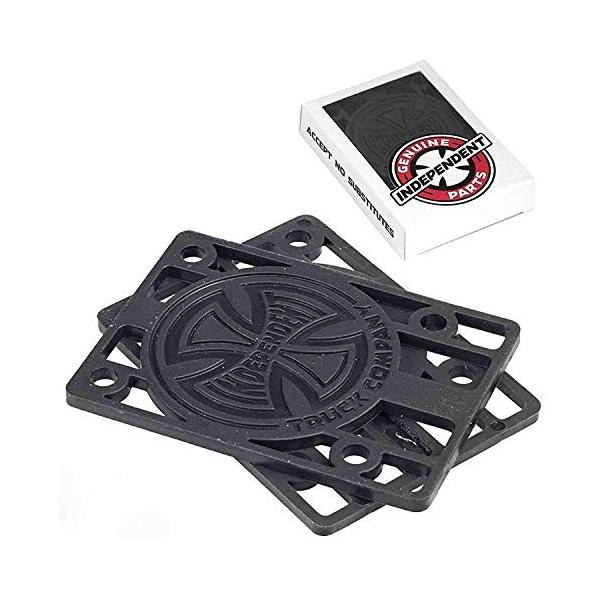 スケートボード￥ライザーパッド スケボー スケートボード 海外モデル 直輸入 model Independent Risers Black 1/8"海外限定品を迅速輸入！5〜15営業日にて発送します。商品名（自動翻訳）：INDEPENDEN...