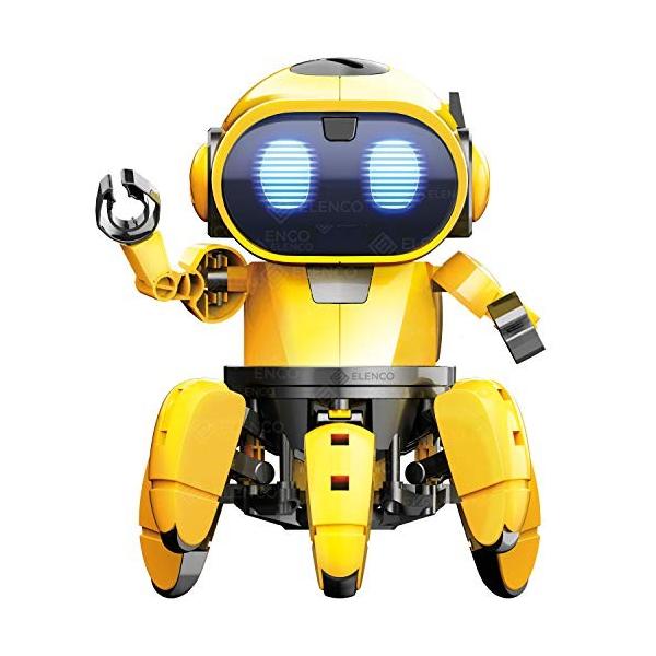 エレンコ ロボット 電子工作 知育玩具 パズル ブロック 組み立てる TTR-893 Elenco Teach Tech “Zivko The Robot”, Interactive A/I Capable Robot with Infra...