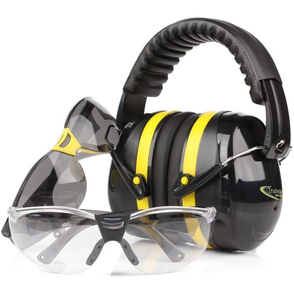 イヤーマフ シューティング ハンティング サバイバルゲーム サバゲー アメリカ  TradeSmart High-Performance Earmuffs for Shooting Range &amp; Shooting Eye Prot...