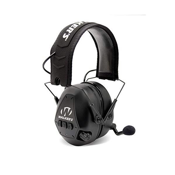 イヤーマフ シューティング ハンティング サバイバルゲーム サバゲー アメリカ BTPAS WALKER'S Bluetooth Passive Muff - Compact Lightweight 25dB NRR Hunting Sho...
