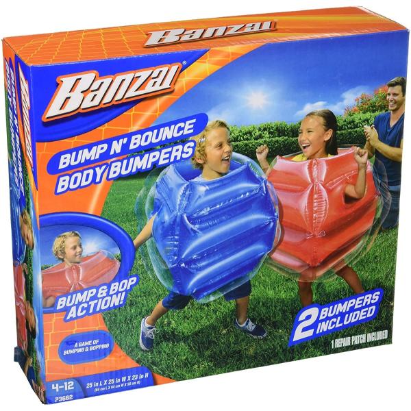 プール ビニールプール ファミリープール オーバルプール 家庭用プール LYSB01B1X3USS-TOYS BANZAI: Bump N' Bounce Body Bumpers, A Game of Bumping &amp; Bopp...