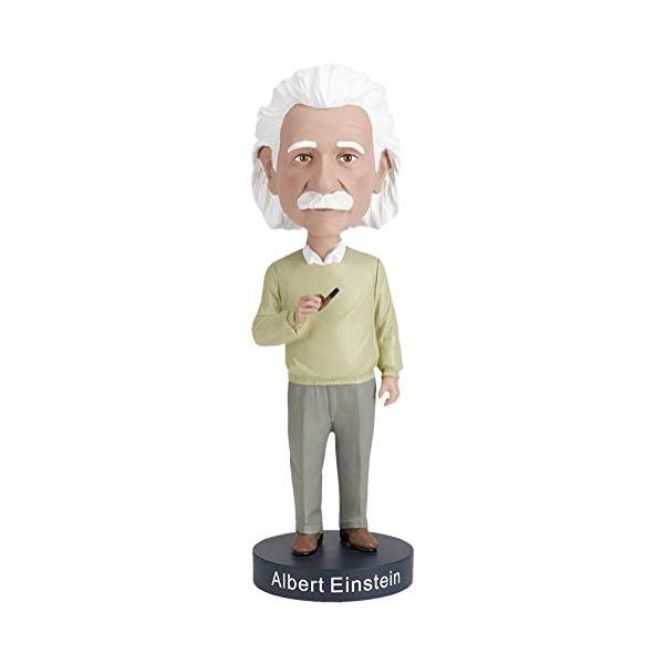 ボブルヘッド バブルヘッド 首振り人形 ボビンヘッド BOBBLEHEAD RB1238 Royal Bobbles Albert Einstein Bobblehead, Premium Polyresin Lifelike Figure...