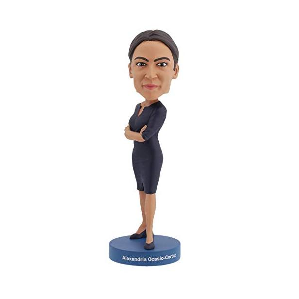 ボブルヘッド バブルヘッド 首振り人形 ボビンヘッド BOBBLEHEAD 68272 Royal Bobbles Alexandria Ocasio-Cortez Collectible Bobblehead Statue海外限定品を迅速...