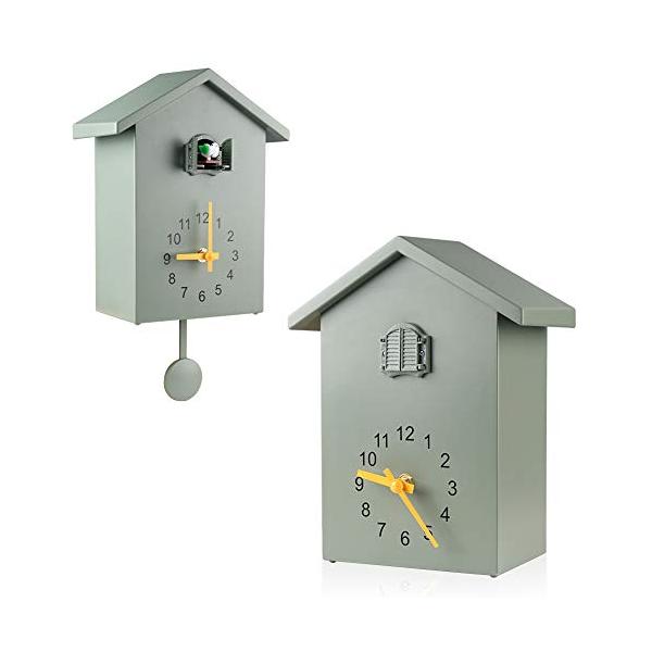 カッコー時計 インテリア 壁掛け時計 海外モデル アメリカ 輸入物 002 KEYPOWER Cuckoo Clock Cuckoo Wall Clock,Cuckoo Bird Voices Call, Design Clock Pend...