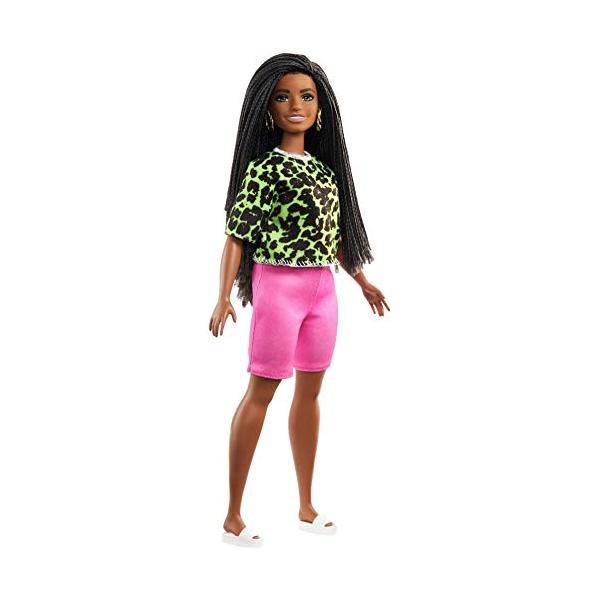 バービー人形 バービー ファッショニスタ 144 黒人 ロングブレード ネオンルック Barbie Fashionistas GHW58バービー バービー人形 ファッショニスタ GHW58 Barbie Fashionistas Doll ...