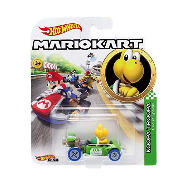 ホットウィール Hot Wheels マリオカート ノコノコ サーキットスペシャル MARIO KART ビークル ミニカーホットウィール マテル ミニカー ホットウイール GRN24 Hot Wheels Yellow Koopa Tro...