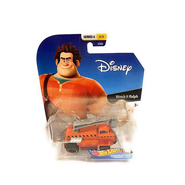 ホットウィール マテル ミニカー ホットウイール FYW02 Hot Wheels Disnery Pixar Character Cars Series 6-1/64 Scale Wreck-It Ralph Vehicle (4/6)海...