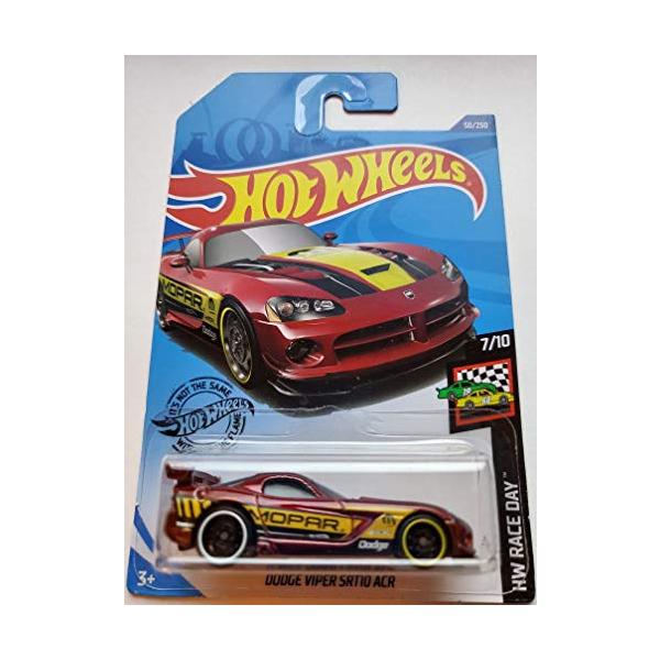 ホットウィール マテル ミニカー ホットウイール  Hot Wheels 2020 Hw Race Day Dodge Viper SRT10 ACR, 50/250 Red海外限定品を迅速輸入！5〜15営業日にて発送します。商品名（自動翻...