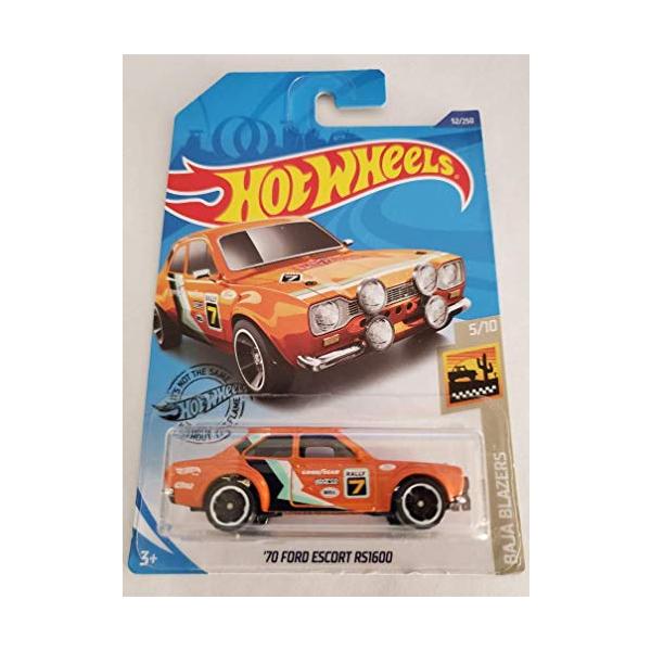 ホットウィール マテル ミニカー ホットウイール GHB86 Hot Wheels 2020 Baja Blazers '70 Ford Escort RS1600, Orange 52/250海外限定品を迅速輸入！5〜15営業日にて発送し...