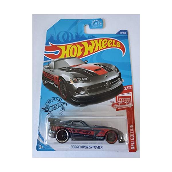 ホットウィール マテル ミニカー ホットウイール GHG75 Hot Wheels 2020 Target Exclusive Red Edition 2/12 - Dodge Viper SRT10 ACR, Gray海外限定品を迅速輸入...