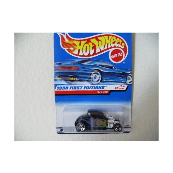 ホットウィール マテル ミニカー ホットウイール  Hot Wheels '32 Ford #636 1998 First Editions #7 China Base with Saw Blades海外限定品を迅速輸入！5〜15営業日にて...
