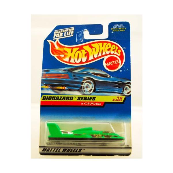 ホットウィール マテル ミニカー ホットウイール 18783 Hot Wheels - 1997 - Biohazard Series - Hydroplane - 1 of 4 - Collector #717 - Neon Green ...