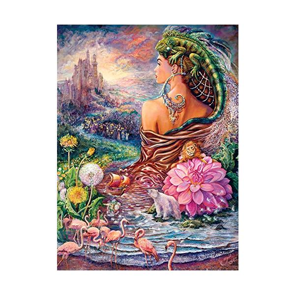 ジグソーパズル 海外製 1000ピース 秘話 ジョセフィン・ウォール グリッターエディション サイズ約68x50センチ 絵画・アート Buffalo Gamesジグソーパズル 海外製 アメリカ 12104 Buffalo Games - J...