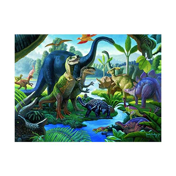 ジグソーパズル 海外製 アメリカ 10740 Ravensburger Land of The Giants | 100-Piece Jigsaw Puzzle for Kids | Unique and Durable Pieces | ...