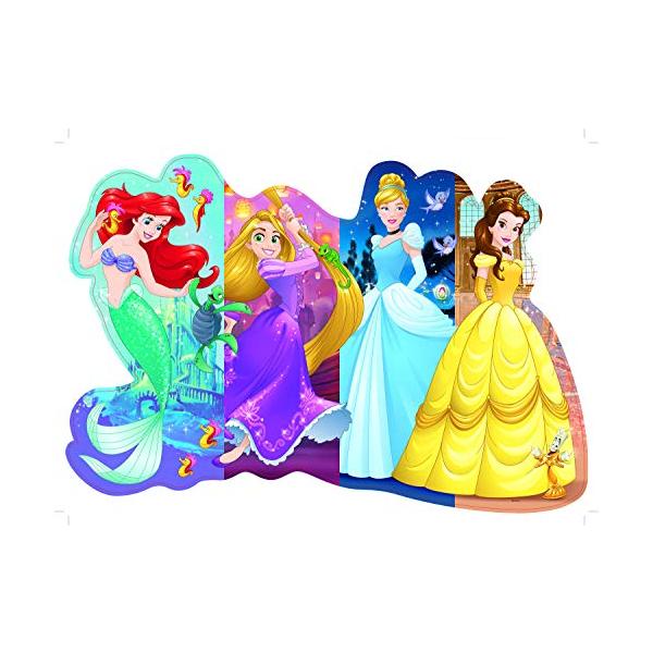 ジグソーパズル 海外製 アメリカ 05453 Ravensburger - Disney Pretty Princesses - 24 Piece Jigsaw Floor Puzzle - Belle, Cinderella, Ariel...