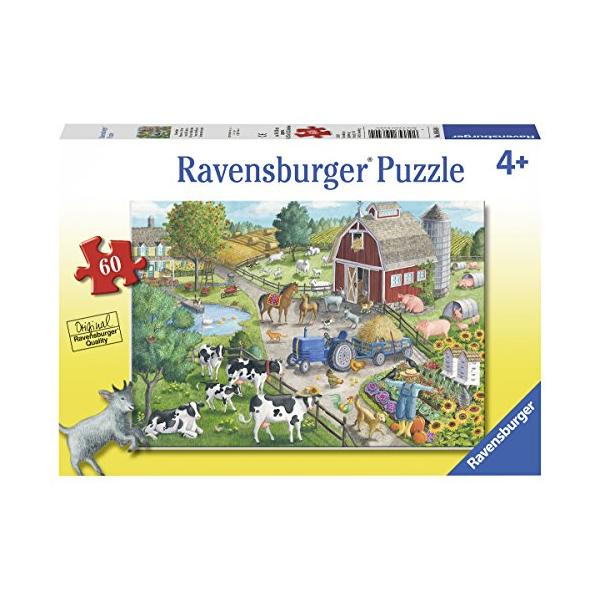 ジグソーパズル 海外製 アメリカ 09640 Ravensburger Home on The Range Jigsaw Puzzle | Engaging Brain Game for Kids | Unique Piece Design...
