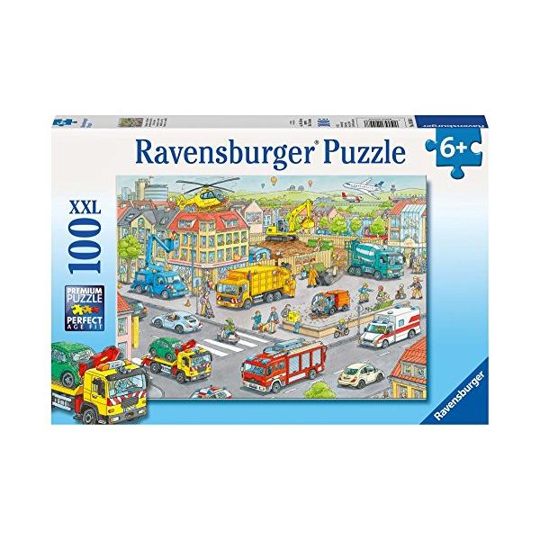 ジグソーパズル 海外製 アメリカ 10558 Ravensburger Vehicles in The City 100 Piece XXL Jigsaw Puzzle海外限定品を迅速輸入！5〜15営業日にて発送します。商品名（自動翻訳）：...