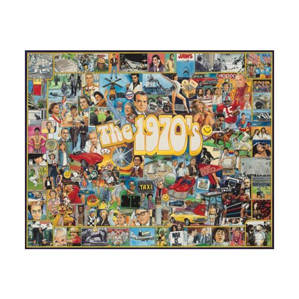ジグソーバズル 海外製 1000ピース 1970年代 サイズ約60×76センチ 絵画・アート White Mountain Puzzlesジグソーパズル 海外製 アメリカ WM478 White Mountain Puzzles The S...
